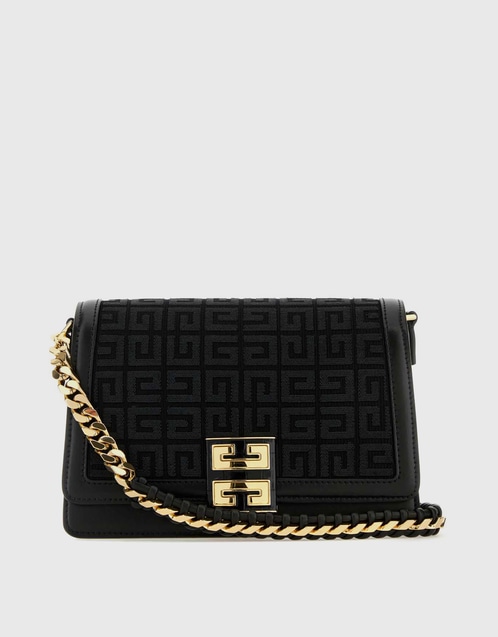 Givenchy 4G Embroidery Medium Flap Crossbody Bag (Shoulder bags) IFCHIC.COM