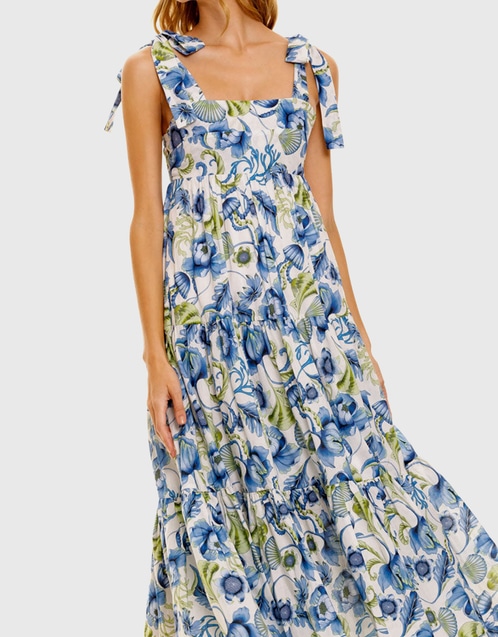 The Lazy Poet Tessa Green Medusa Maxi Dress (ドレス) IFCHIC.COM