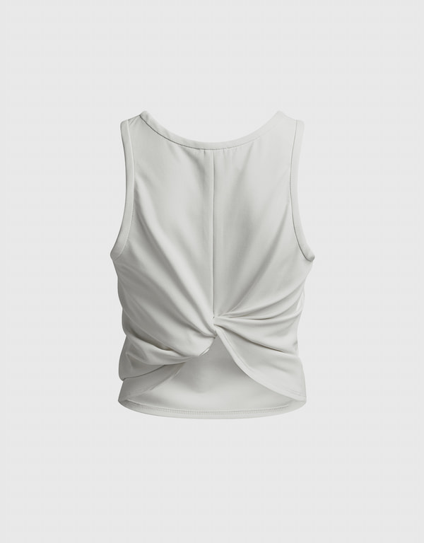 Rachel Comey Verbena Twist-back Tank Top (Tops,Sleeveless) IFCHIC.COM