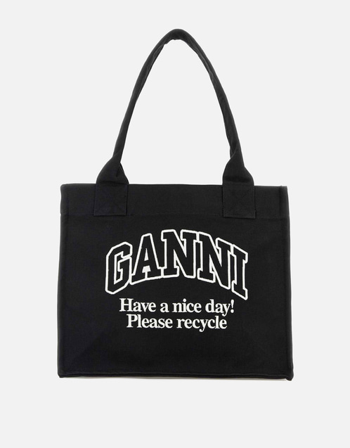 Ganni Canvas Handbag () IFCHIC.COM