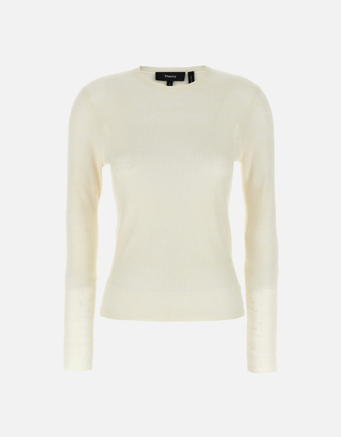 Theory Viscose Linen Sweater (Knitwear) IFCHIC.COM