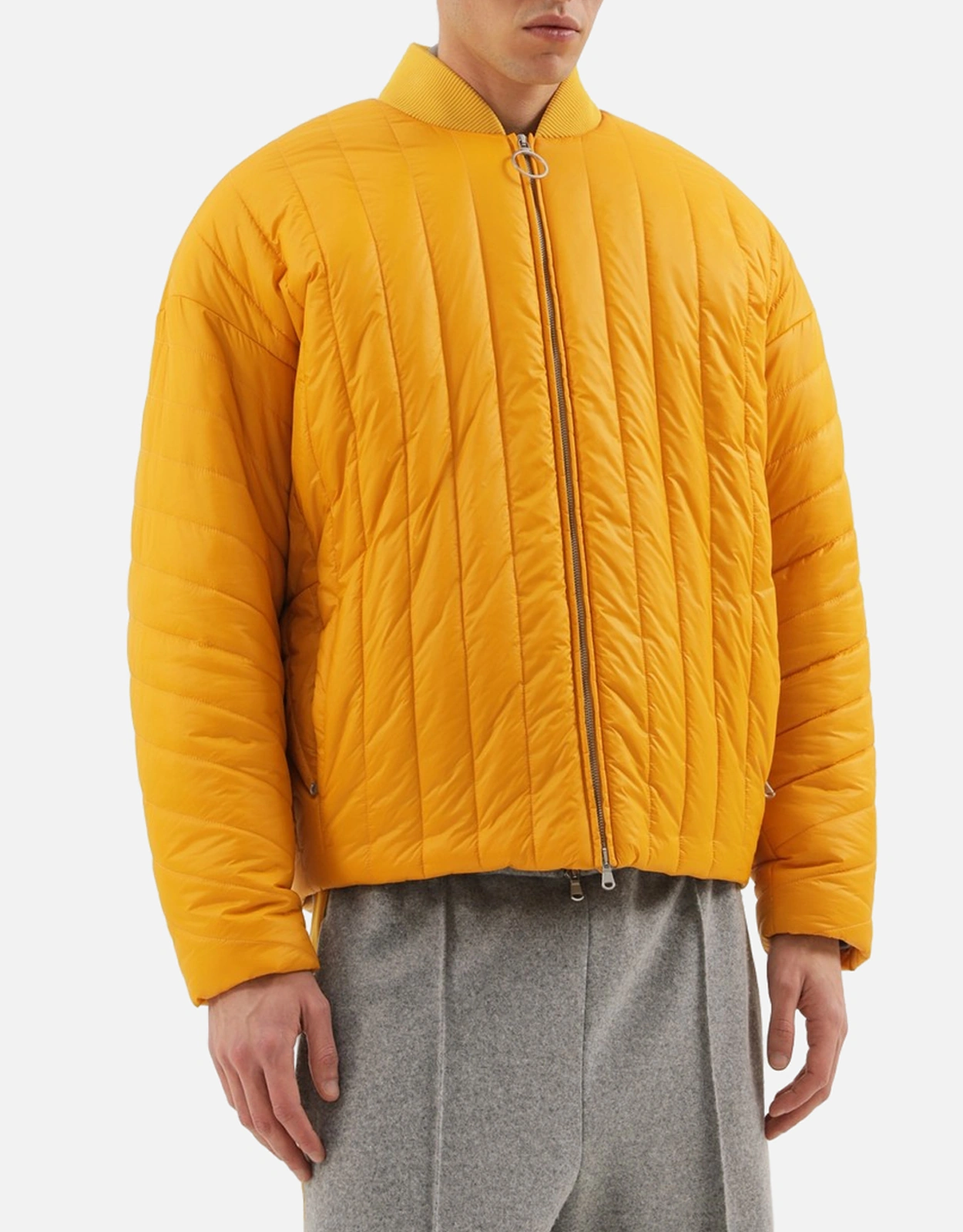 1989 STUDIO Yellow quilted down jacket (All New In) IFCHIC.COM