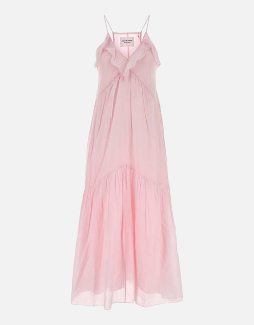 Isabel Marant Étoile Vasma Cotton Blend Flared Dress (All New In ...